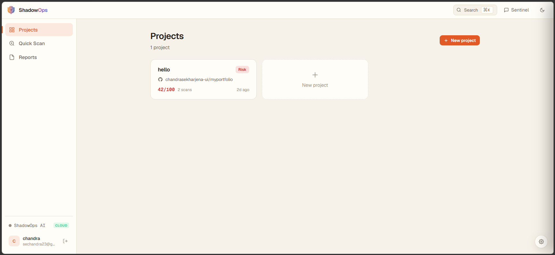 ShadowOps — Security scanner for AI-generated apps